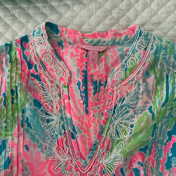 Lilly Pulitzer | Tops | Lilly Pulitzer Lets Cha Cha Lcc Sarasota Tunic ...